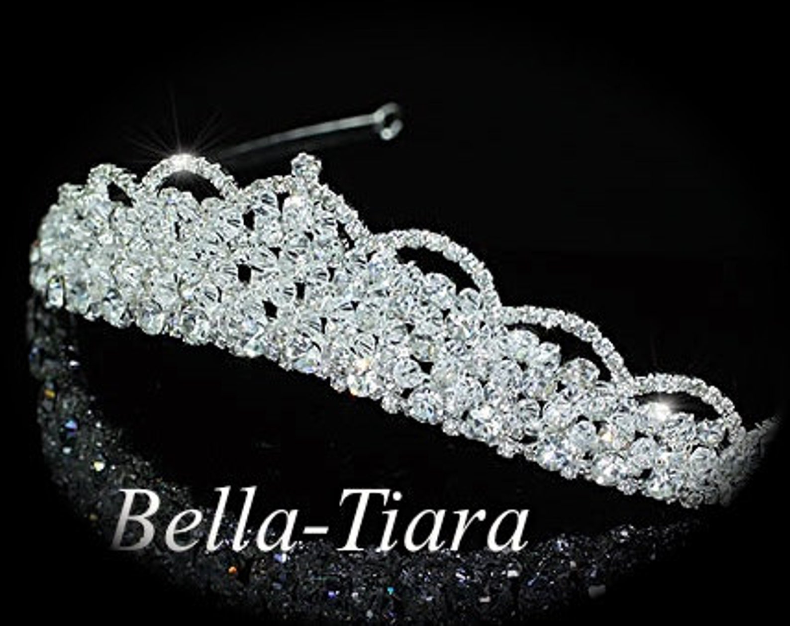 Swarovski Wedding Tiara Bridal Tiara Swarovski Crystal - Etsy