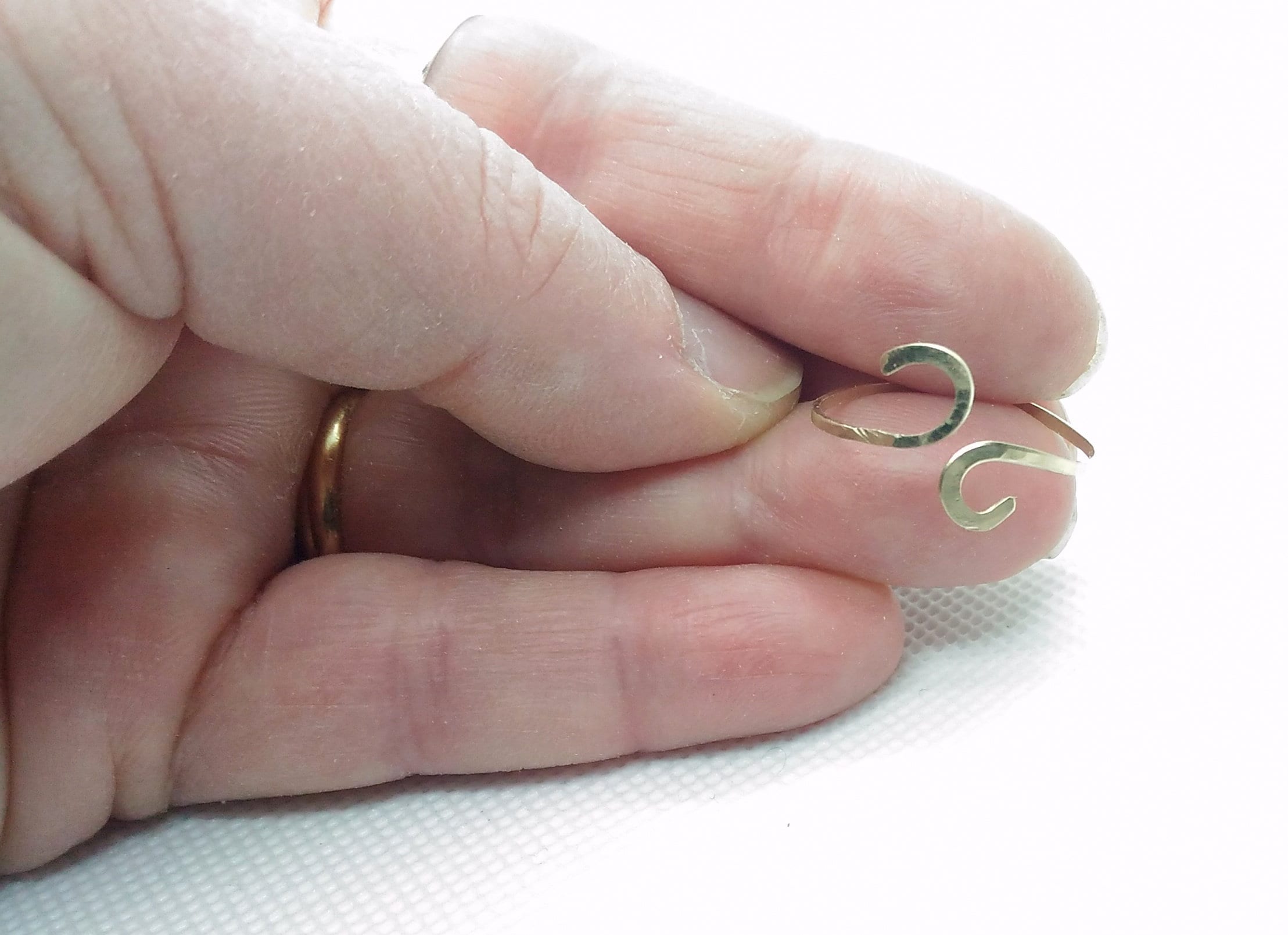 Gold Filled Thumb Rings for Women. Contemporary Jewelry. Gift for Her ...