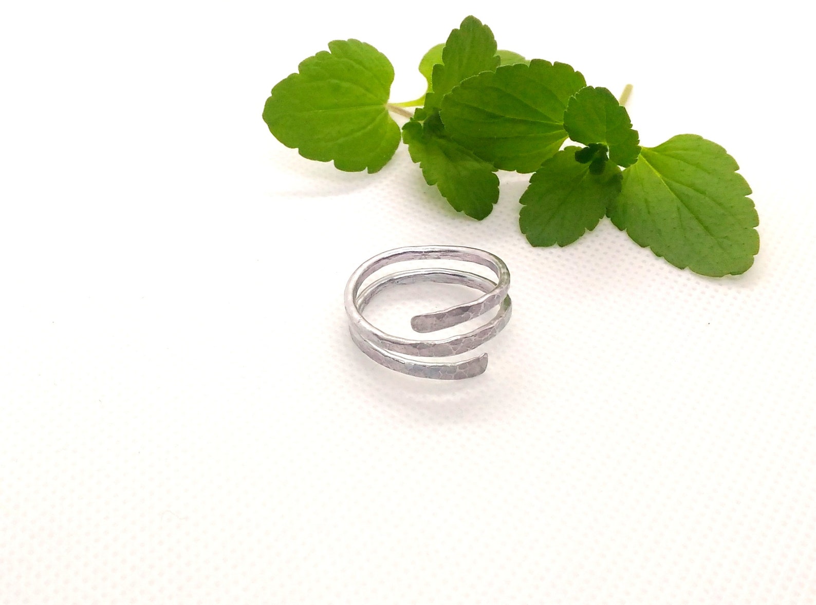 Wrap Aluminum Ring. Thumb Rings for Women. Contemporary Aluminium ...