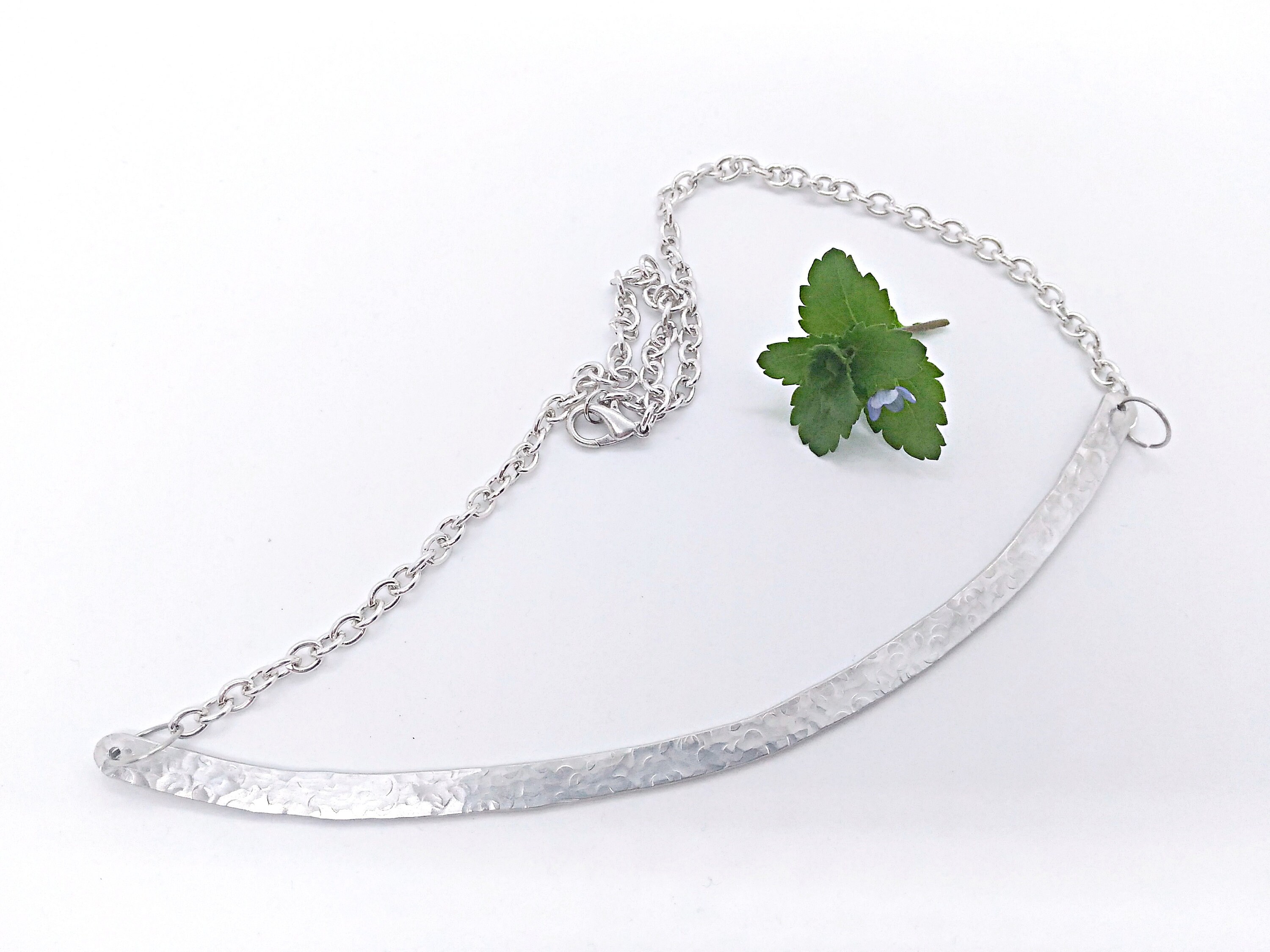 Statement Aluminium Necklace for Women. Contemporary Aluminum Jewelry ...