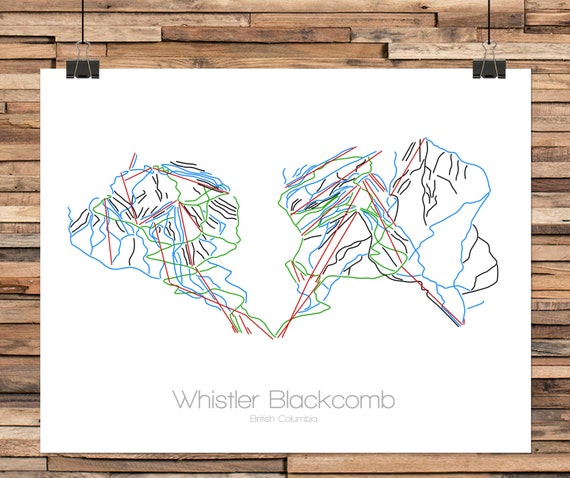 Whistler Blackcomb Map