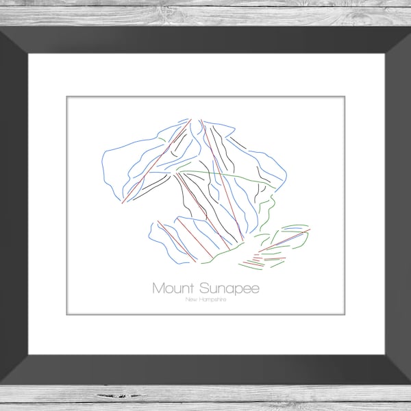 Sunapee Poster - Etsy