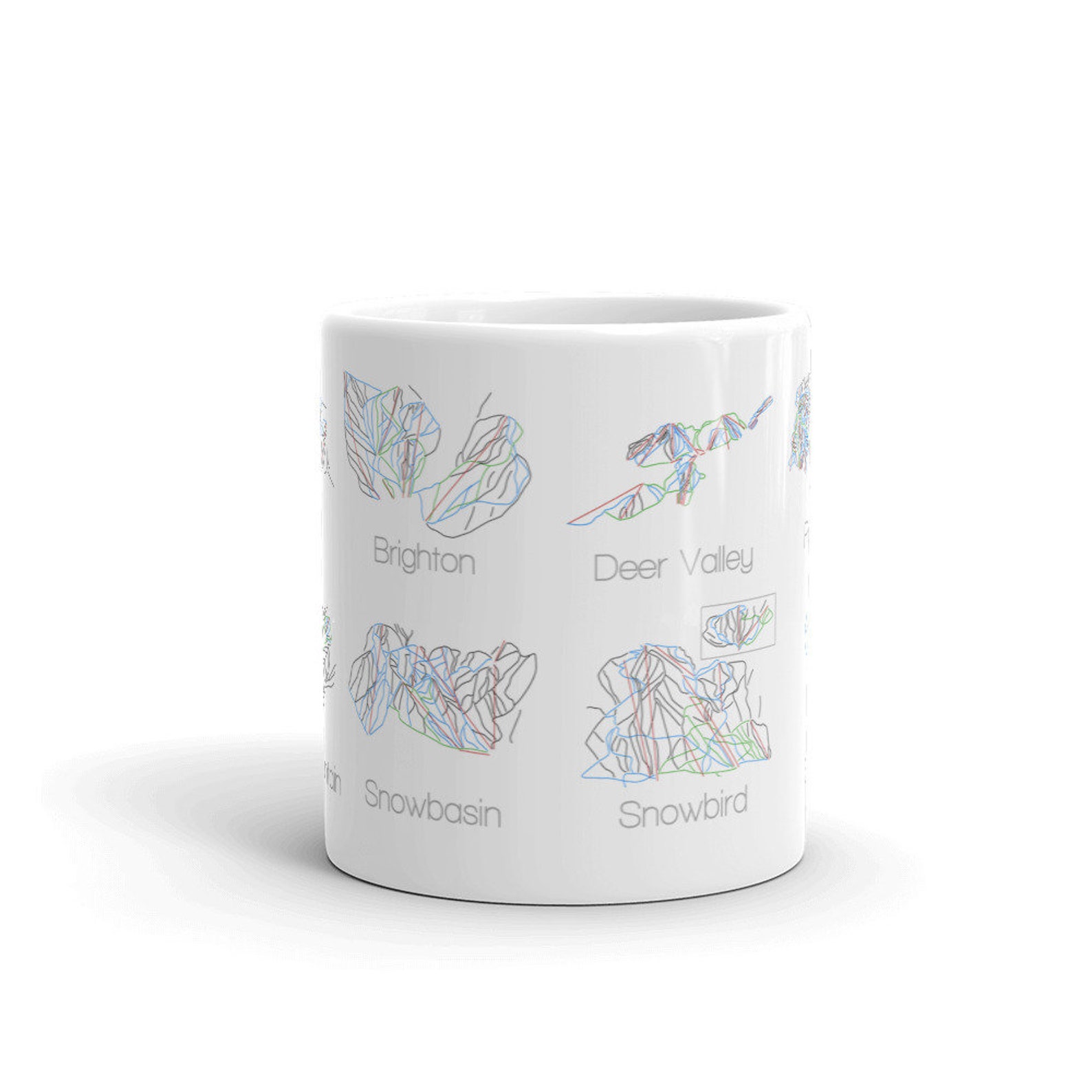 Utah Ski Coffee Mug Ski Coffee Mug Ski Gift Ski Kitchen - Etsy
