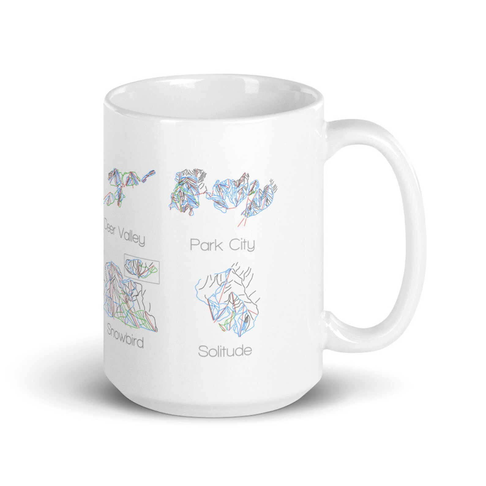 Utah Ski Coffee Mug Ski Coffee Mug Ski Gift Ski Kitchen - Etsy