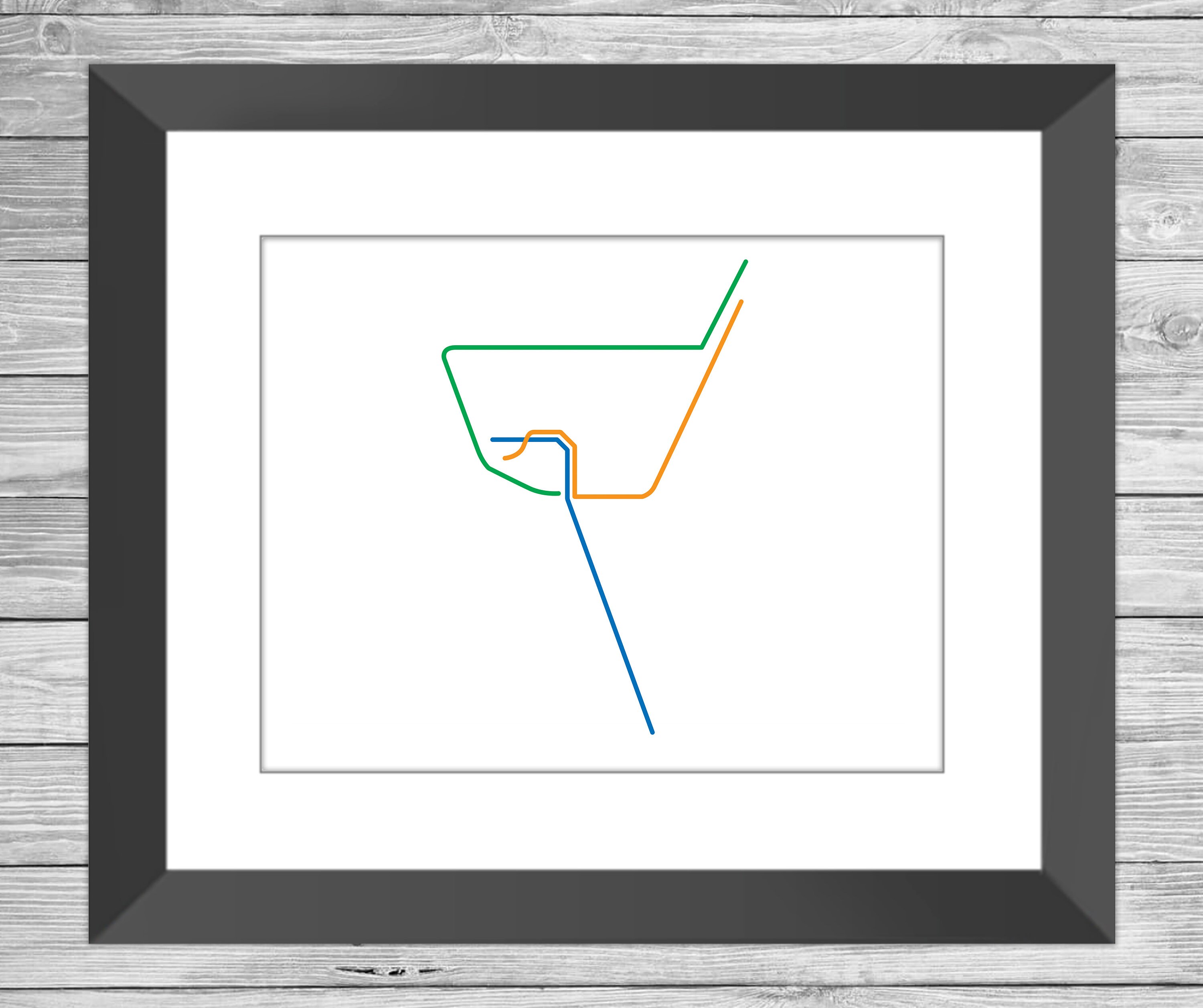 San Diego Trolley Map California Transportation Map San - Etsy