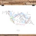 Alta Ski Alta Utah Alta Map Alta Art Alta Trail Map - Etsy