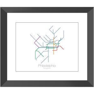 Philadelphia Septa Map | Pennsylvania Subway Map | Philly Map | Metro ...
