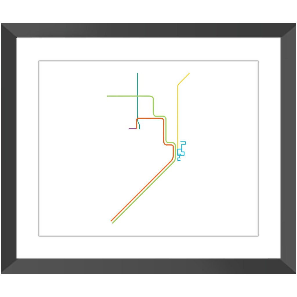 Miami Metrorail Map | Miami Dade Subway Map | Florida Map | Metro ...