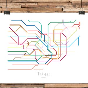 Tokyo Subway Map | Japan Subway Map | Train Map | Rail | Metro ...