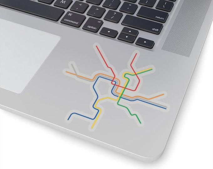 London Tube Map Sticker London Underground Map London - Etsy