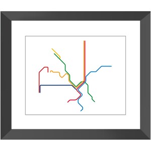 Dallas DART Map | Texas Subway Map | Light Rail Map | Metro | Train ...