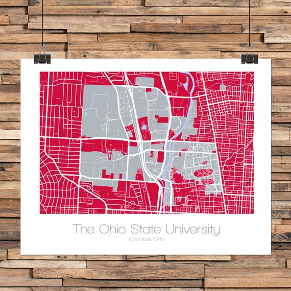 Ohio State University Campus Map Layout COMMEMORATING THE UNDERGROUND
