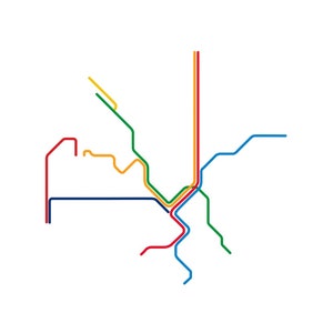 Dallas DART Map | Texas Subway Map | Light Rail Map | Metro | Train ...