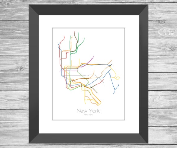Nyc Train Map 78 New York City Subway Map Stock Photos, High Res