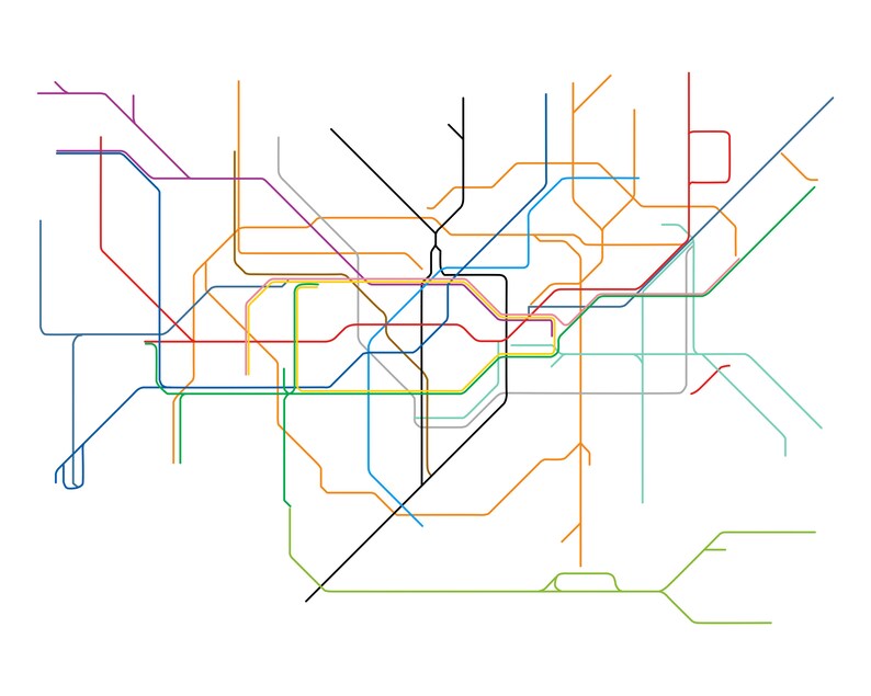 London Tube Map | London Underground Map | London Map | England | Rail ...