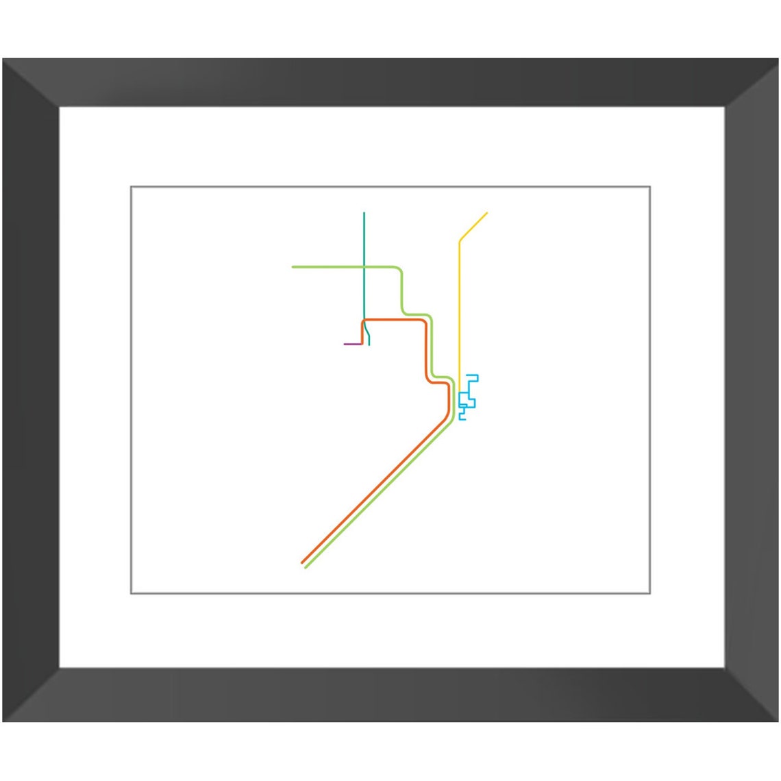 Miami Metrorail Map | Miami Dade Subway Map | Florida Map | Metro ...