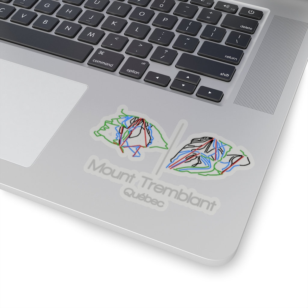Mount Tremblant Quebec Sticker | Tail Map Sticker | Ski Sticker ...