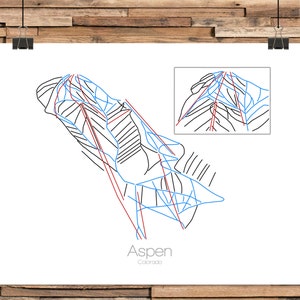 Aspen Colorado, Aspen Ski Art, Aspen Trail Map, Aspen Resort, Aspen ...