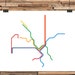 Dallas DART Map Texas Subway Map Light Rail Map Metro - Etsy