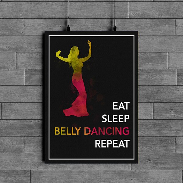 Belly Dance Art - Etsy