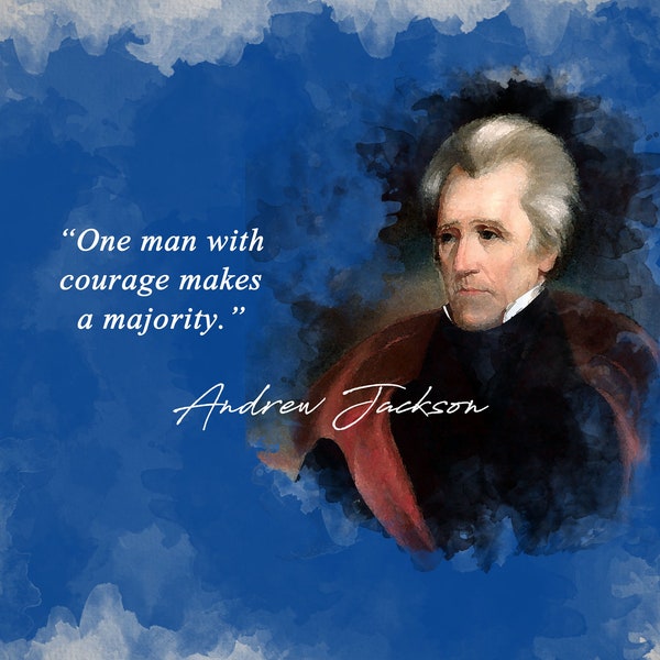 Andrew Jackson - Etsy