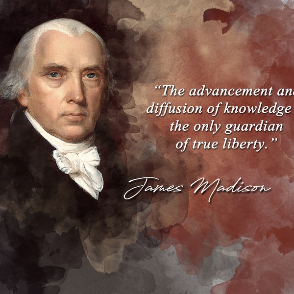 James Madison - Etsy