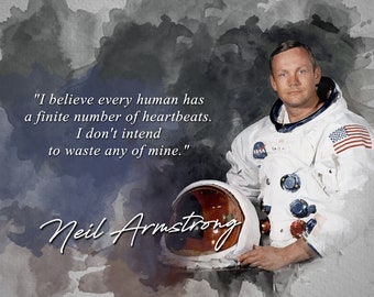 Neil Armstrong Poster Board Ideas