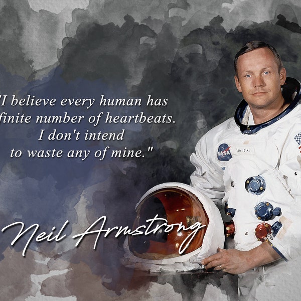 Neil Armstrong - Etsy