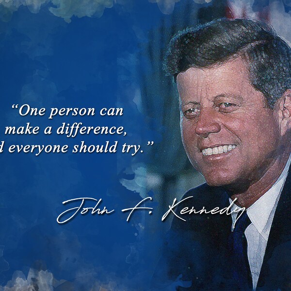 President Kennedy - Etsy