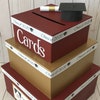Custom Graduation Card Box, 3 Tier, Card Holder, Square, College or ...