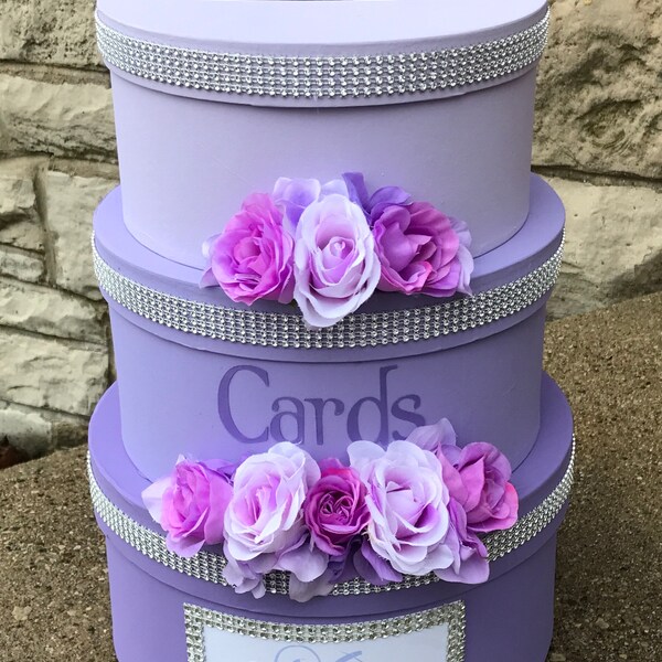 Round Card Box - Etsy