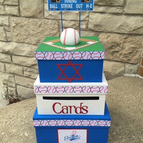 BASEBALL CARD BOX - Etsy