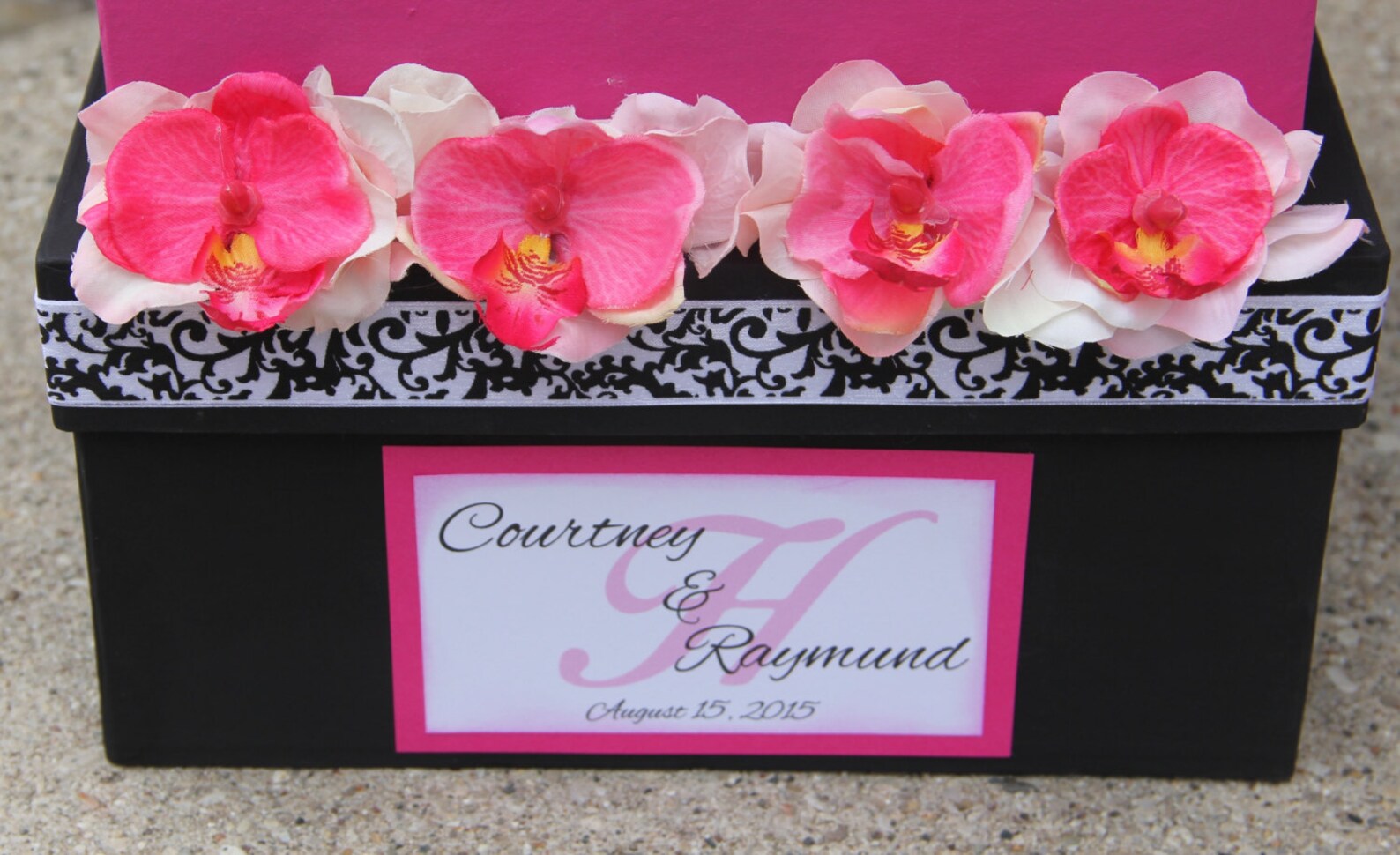 Custom Wedding Sweet 16 Card Box 3 Tier Card Holder - Etsy