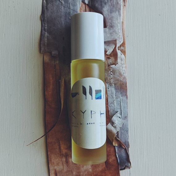 Kyphi natural perfume. Egyptian temple incense scent. | Etsy