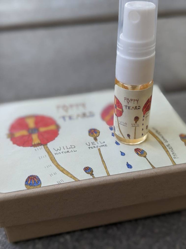 Poppy Tears opium poppy natural perfume. from handmade | Etsy