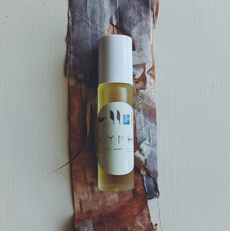 Kyphi natural perfume. Egyptian temple incense scent. | Etsy