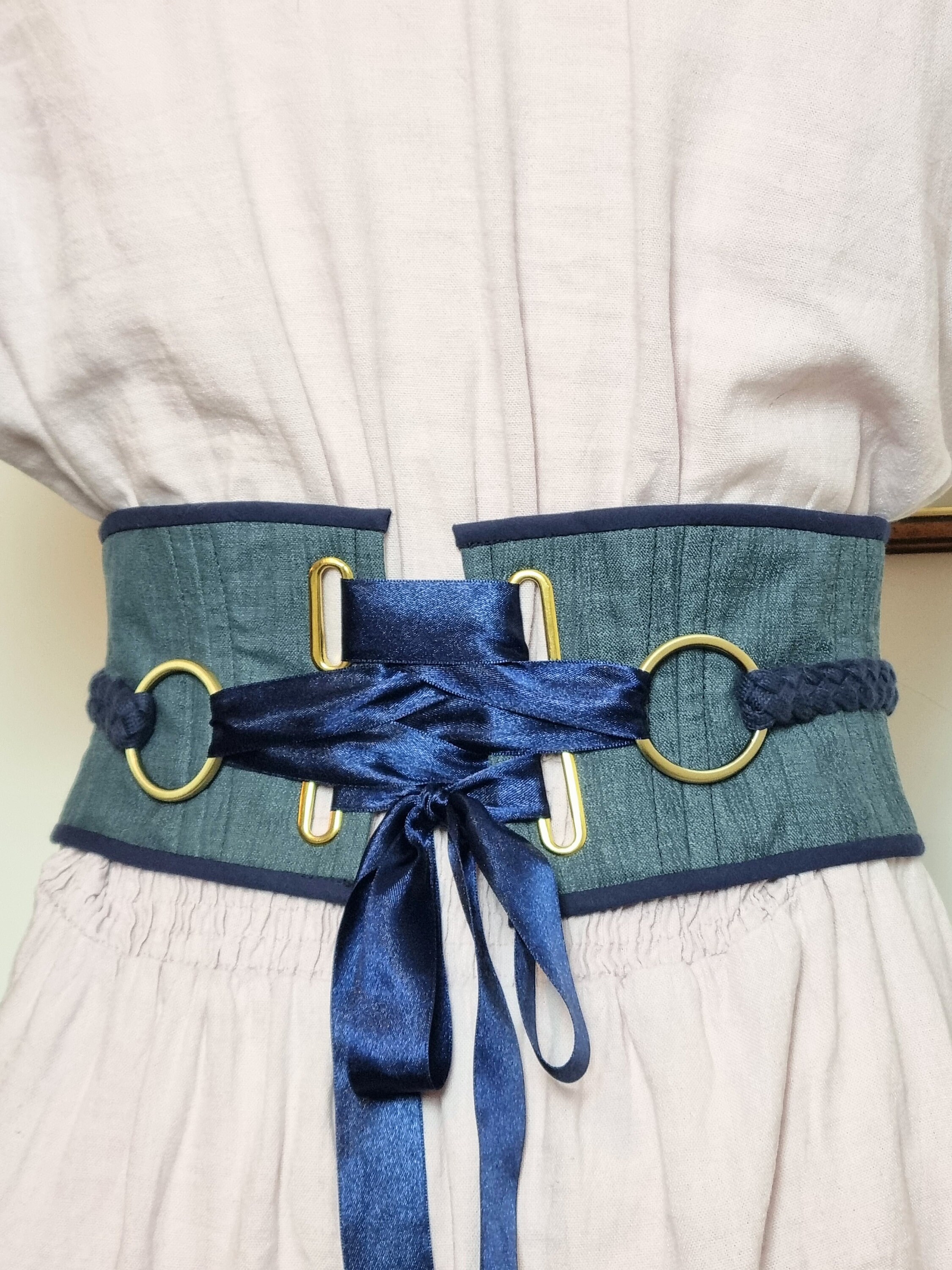 Corset Belt in Kimono Silk Size M - Etsy