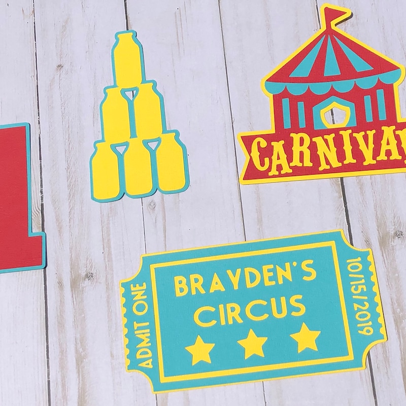 Circus Cut Out - Etsy
