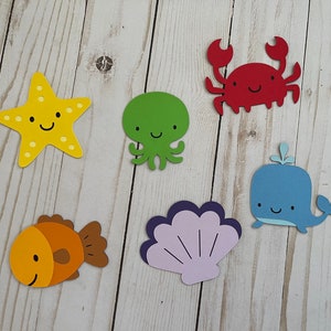 Ocean Theme Cake Topper: Under the Sea Birthday Party Decor - Etsy