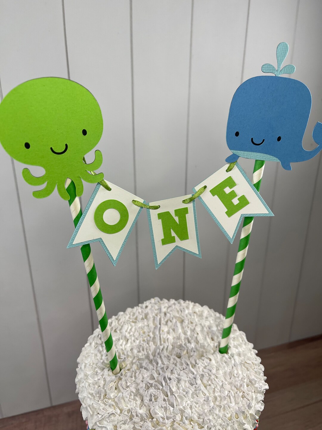 Ocean Theme Cake Topper / Under the Sea Theme Cake Topper / Ocean ...
