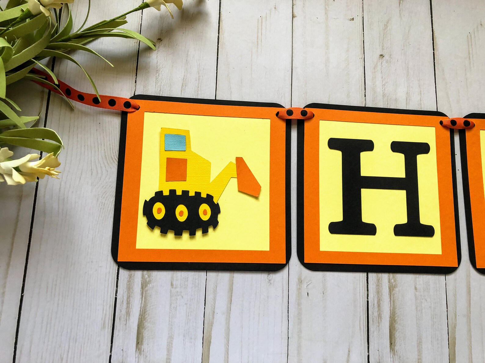 Construction Theme Banner - Etsy