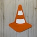 Construction Cone Cutout: Cardstock Party Decorations - Etsy
