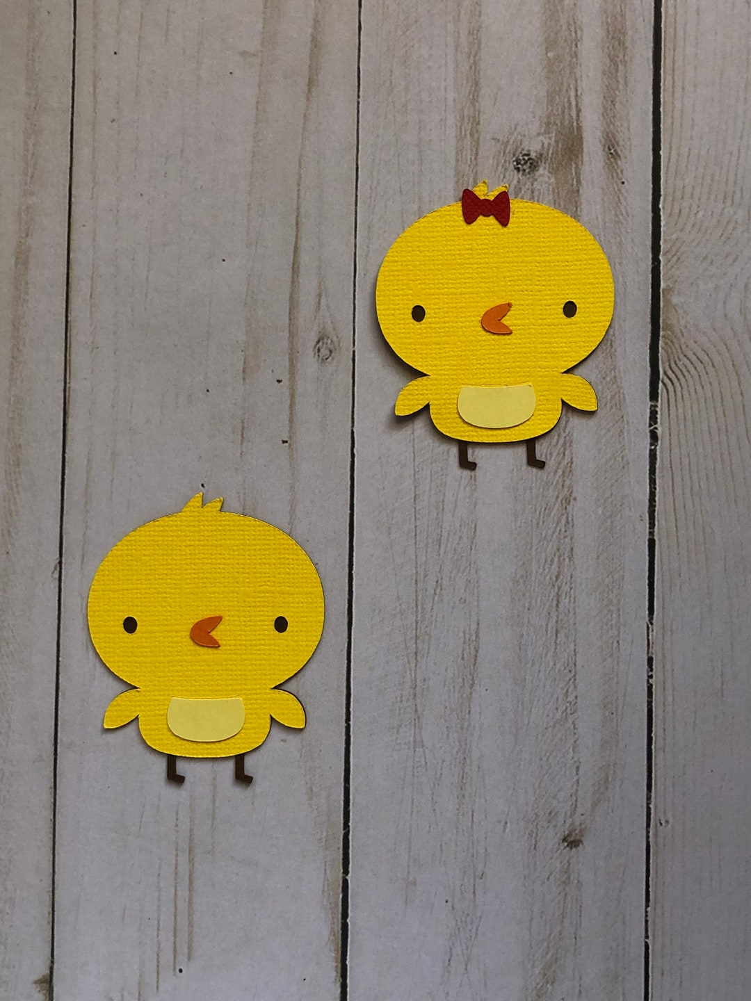 Chick Cutouts / Baby Chick Die Cuts / Farm Theme Party Decorations ...
