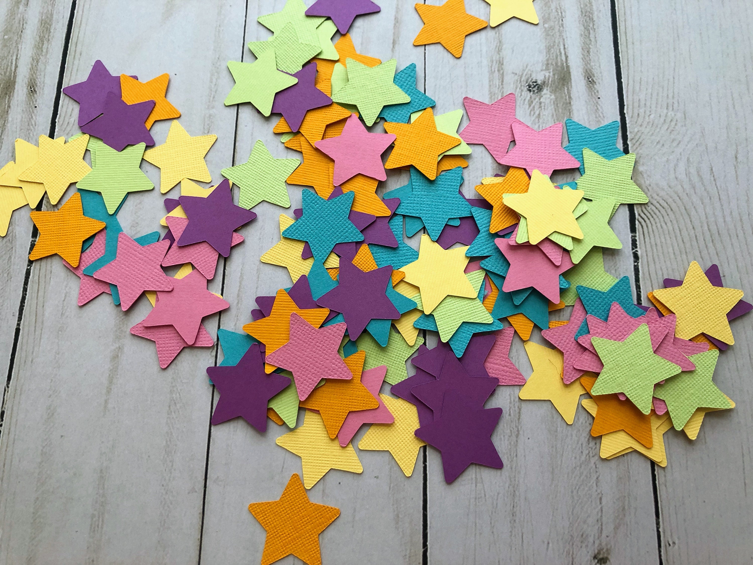 Pastel Rainbow Confetti / Pastel Rainbow Theme Birthday Party | Etsy