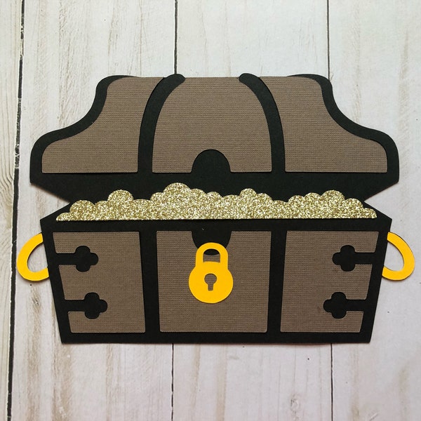 Cardboard Treasure Chest - Etsy