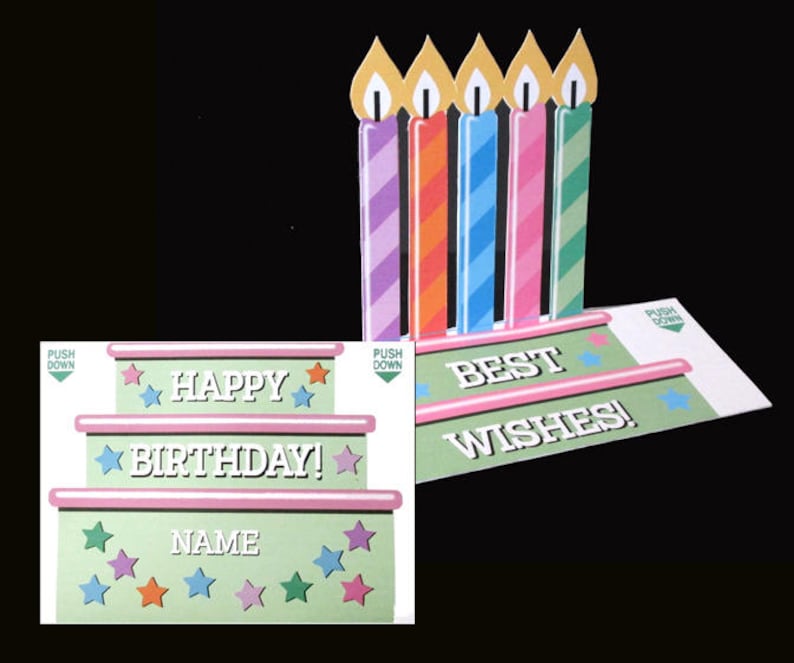 Birthday Greeting Cards, Interactive Birthday Cards, Handmade Birthday ...