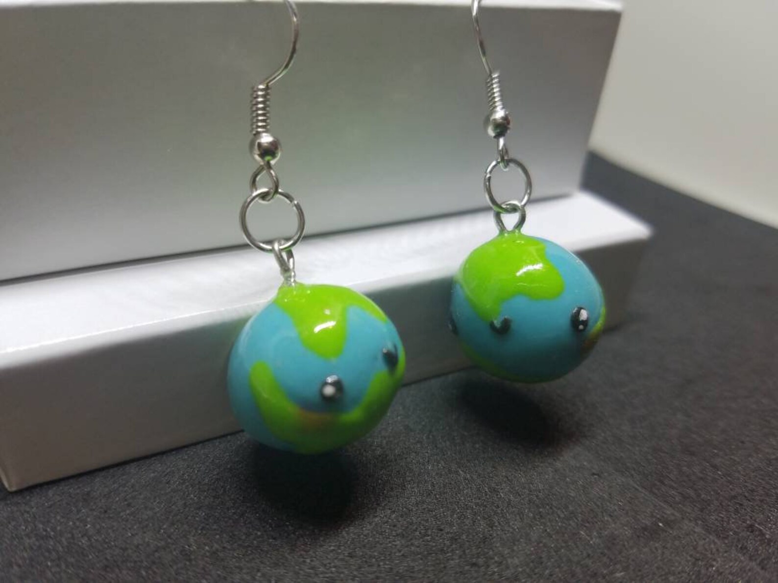 Earth Earrings - Etsy