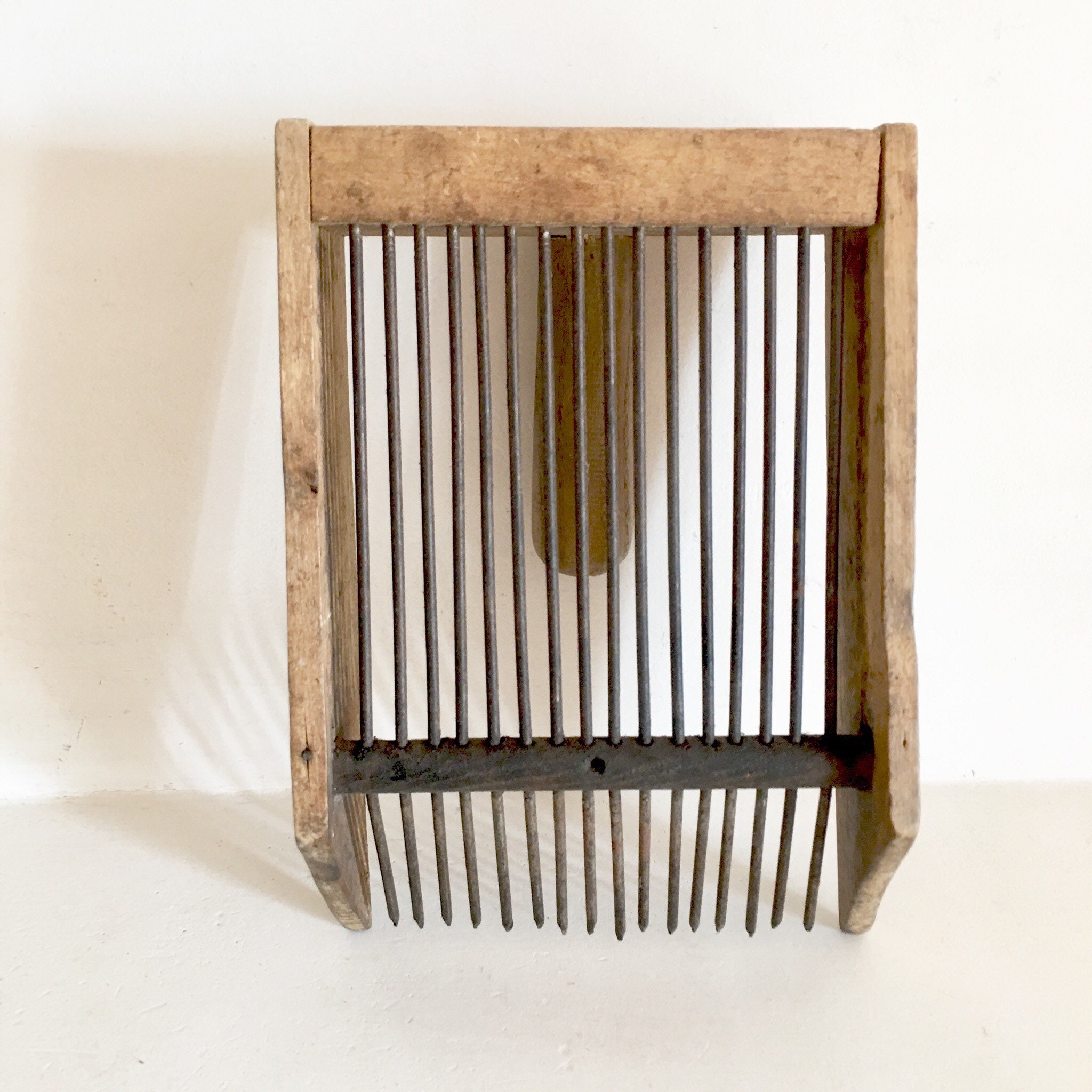 French Vintage Blueberry Picker - Antique Garden Tool - Berry Harvester ...