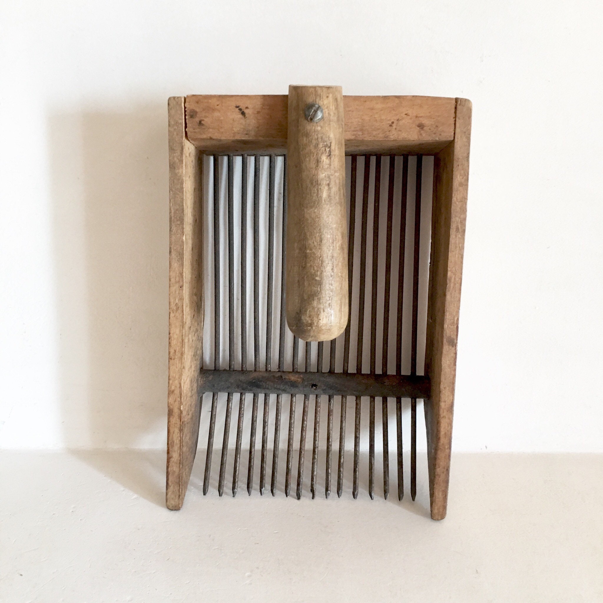 French Vintage Blueberry Picker - Antique Garden Tool - Berry Harvester ...