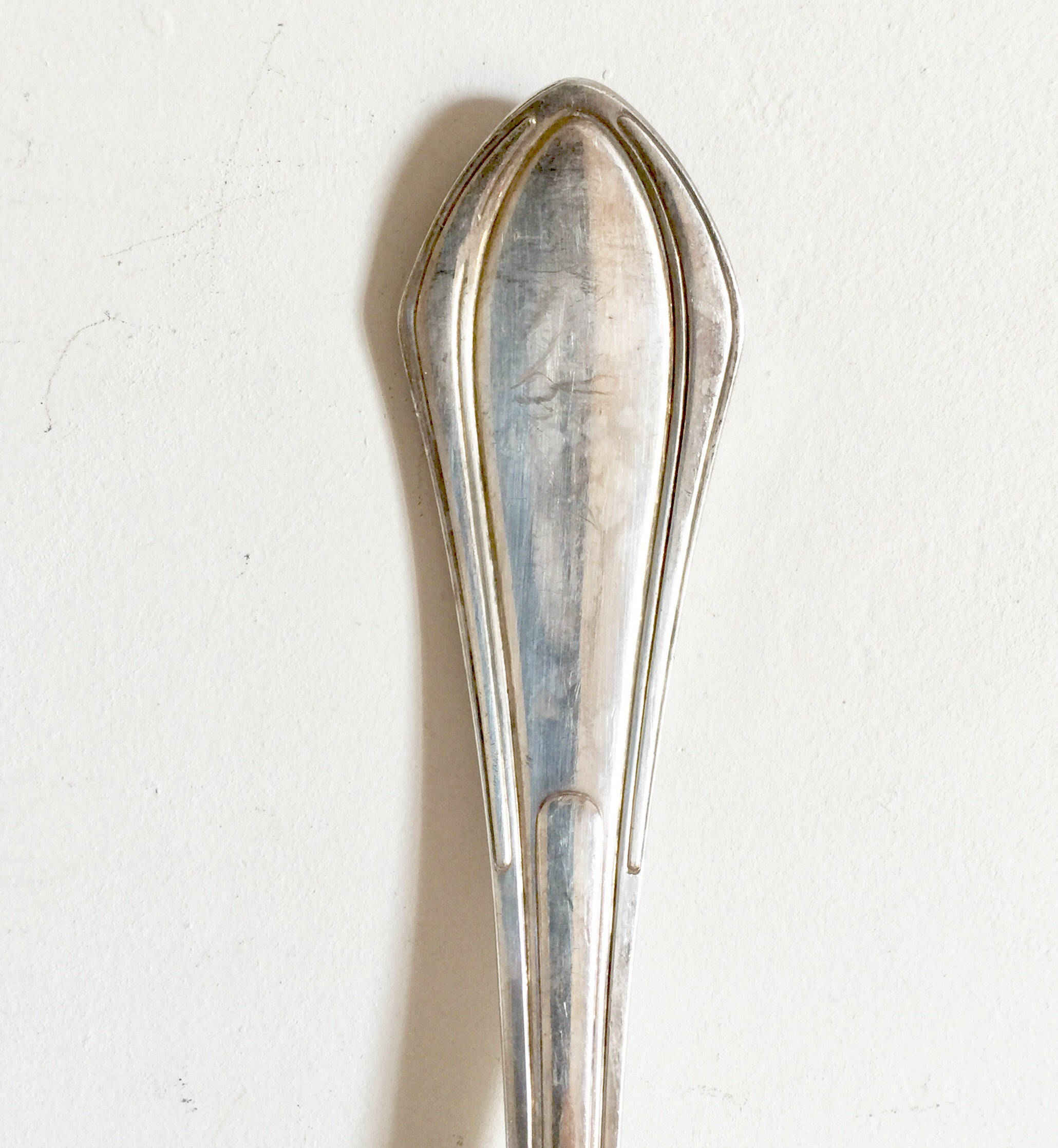 French Antique Silver Ladle - Shabby Chic French Table - Antique Ladle ...